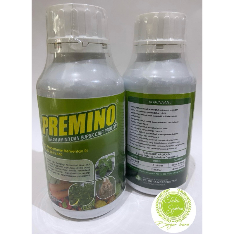 Jual PREMINO ASAM AMINO DAN PUPUK CAIR PROTEIN 500ML | Shopee Indonesia