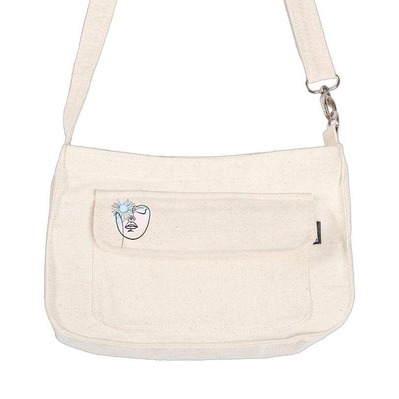 Jual Oakhopes - Tas Selempang Kanvas - Shoulder Bag Sling Bag Wanita ...