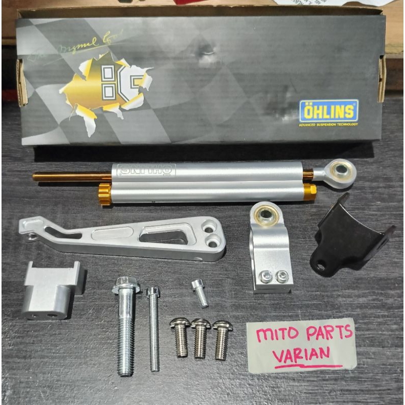 Jual Stabilizer Stang OHLINS Model Laser Fungsi Plus Breket Universal ...