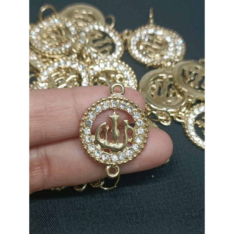 Jual LAFAT ALLAH BULAT GOLD MATA (1pcs) | Shopee Indonesia