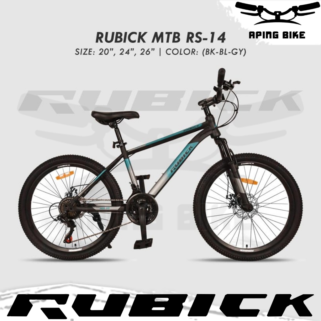 Jual Sepeda Rubick RS-14 24" 26" Sepeda MTB Sepeda Gunung | Shopee ...