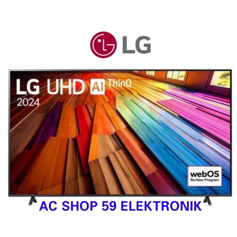 Jual LED TV LG 86UT8050PSB 4K UHD Smart AI ThinQ WebOS TV 86 Inch New ...