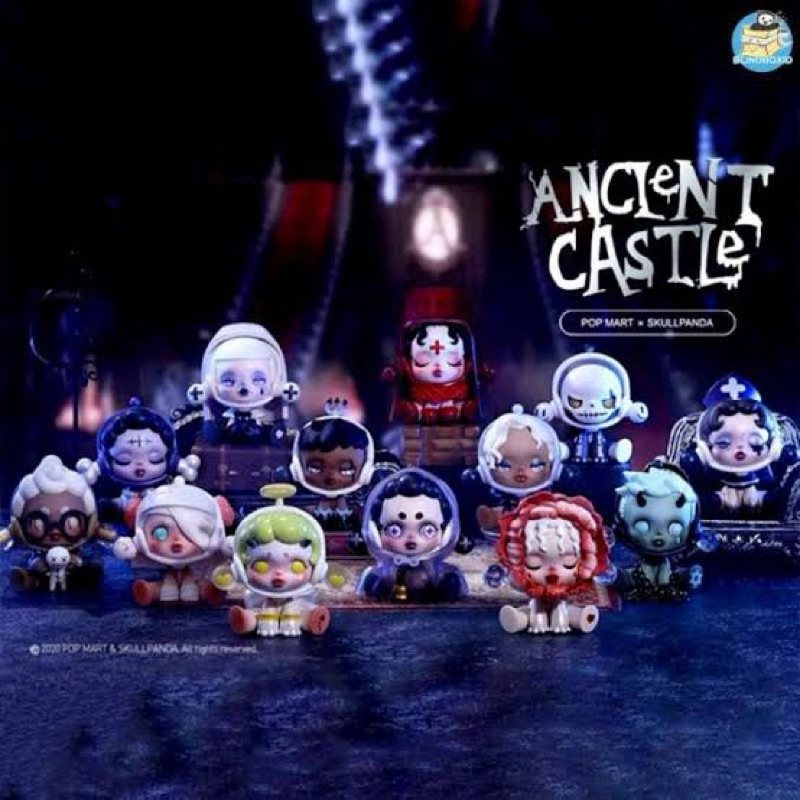 Jual POPMART (SELECTED) Skullpanda Ancient Castle - Skeleton, Bell ...