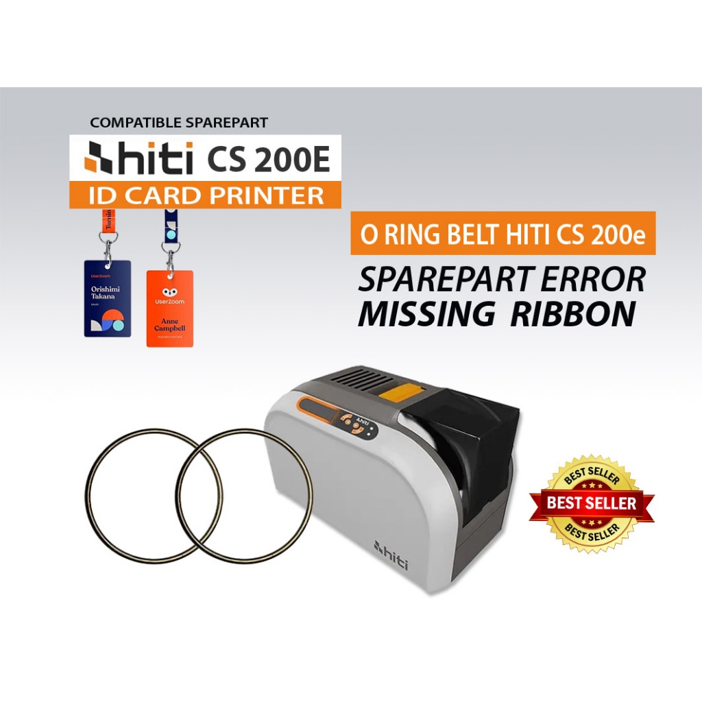 Jual ORING BELT, KARET GELANG ID CARD PRINTER HITI CS 200e | Shopee ...