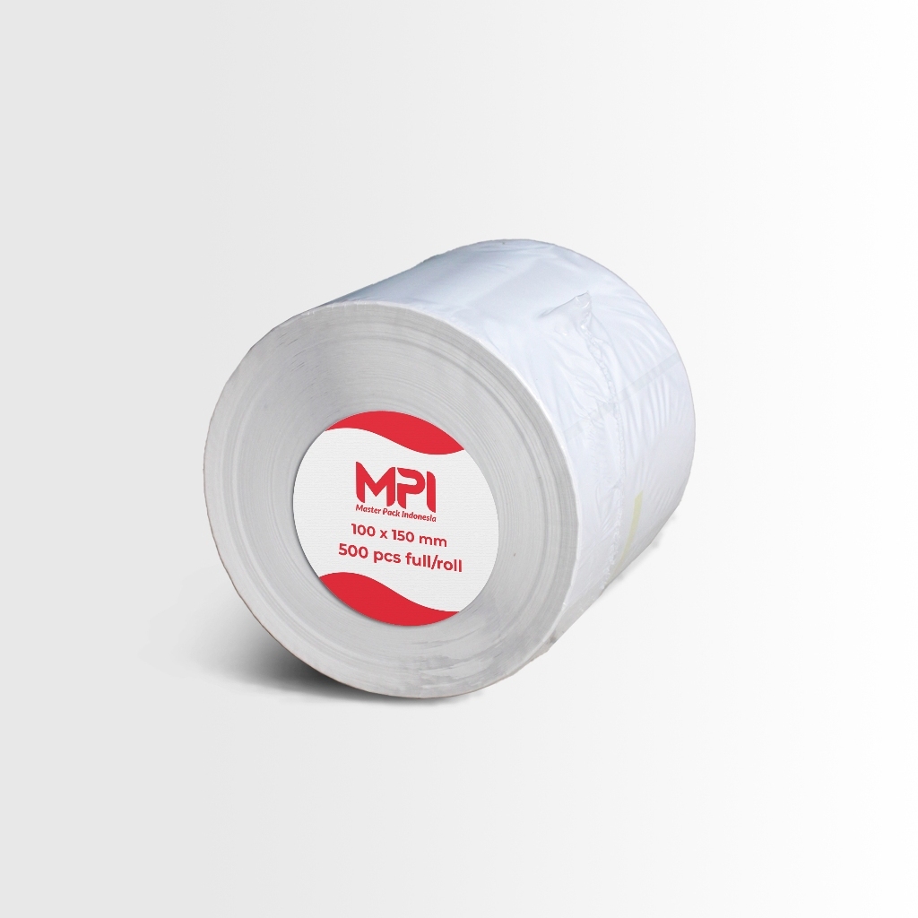 Jual Label Thermal Sticker 100 x 150 mm A6 isi 500 pcs MPI BERKUALITAS ...