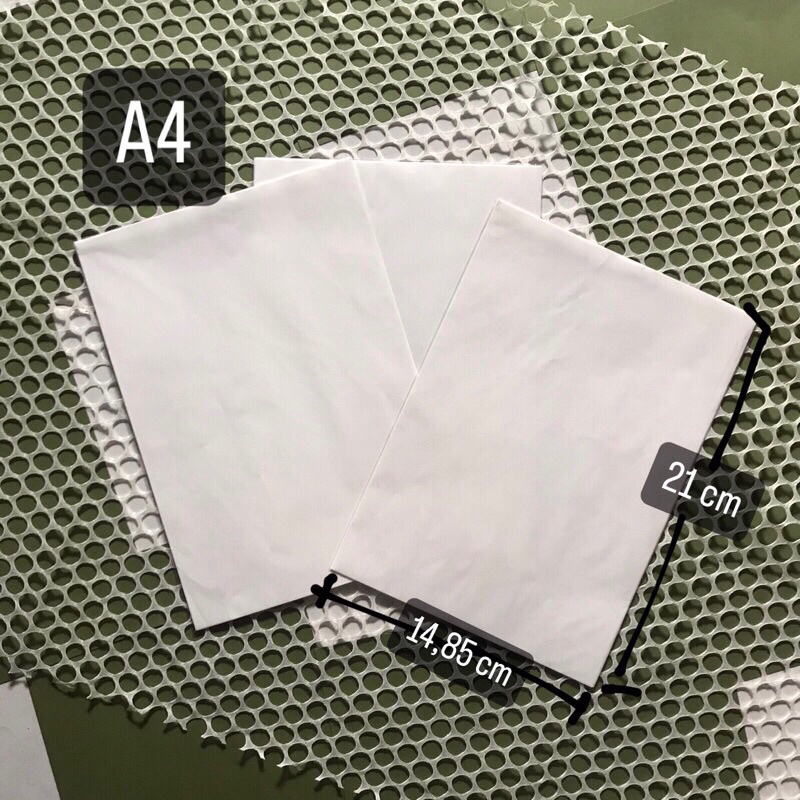 Jual 50 Lembar Kertas Roti Ukuran A4 (21 x 14,85cm) - 32Gsm | Shopee ...