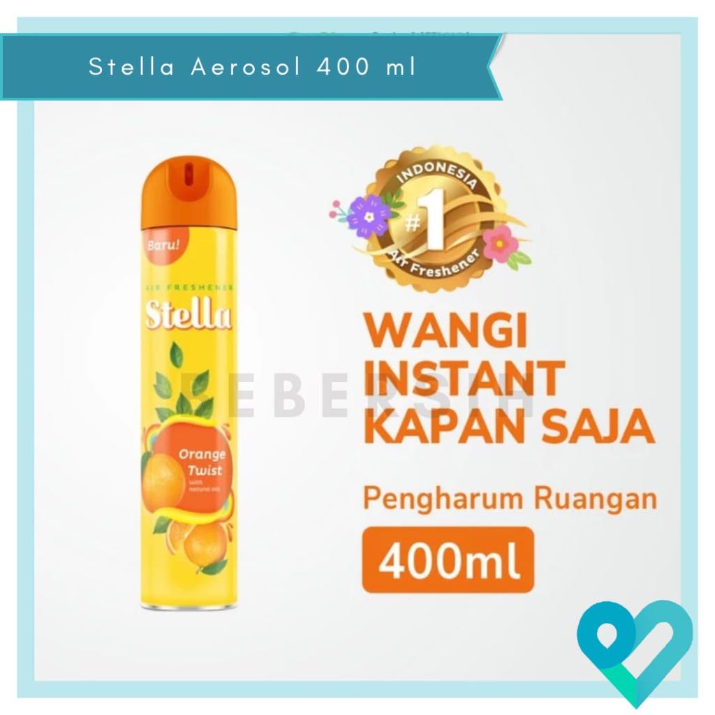 Jual Stella Aerosol 400 ml/Stella semprot 400 ml/Stella Pengharum Spray | Shopee Indonesia