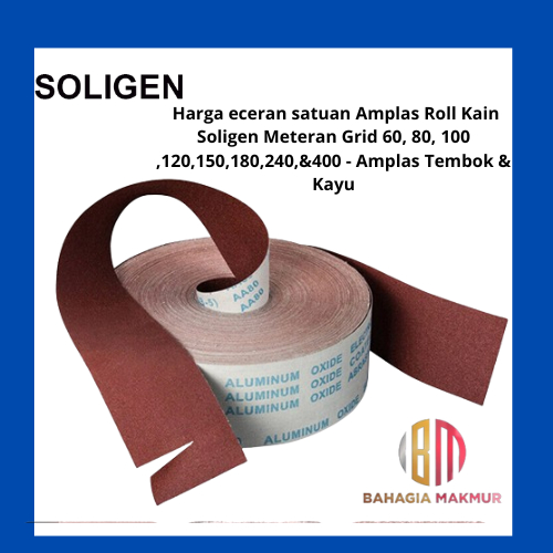 Jual Amplas meteran Kain Soligen Grid 60,80,100,120,150,180,240,&400 ...