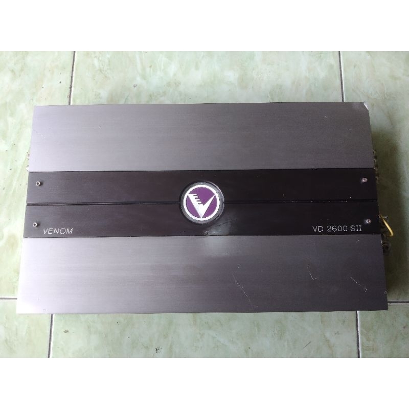 Jual Power Monoblock Venom VD 2600 SII original bekas 4000 watt ...