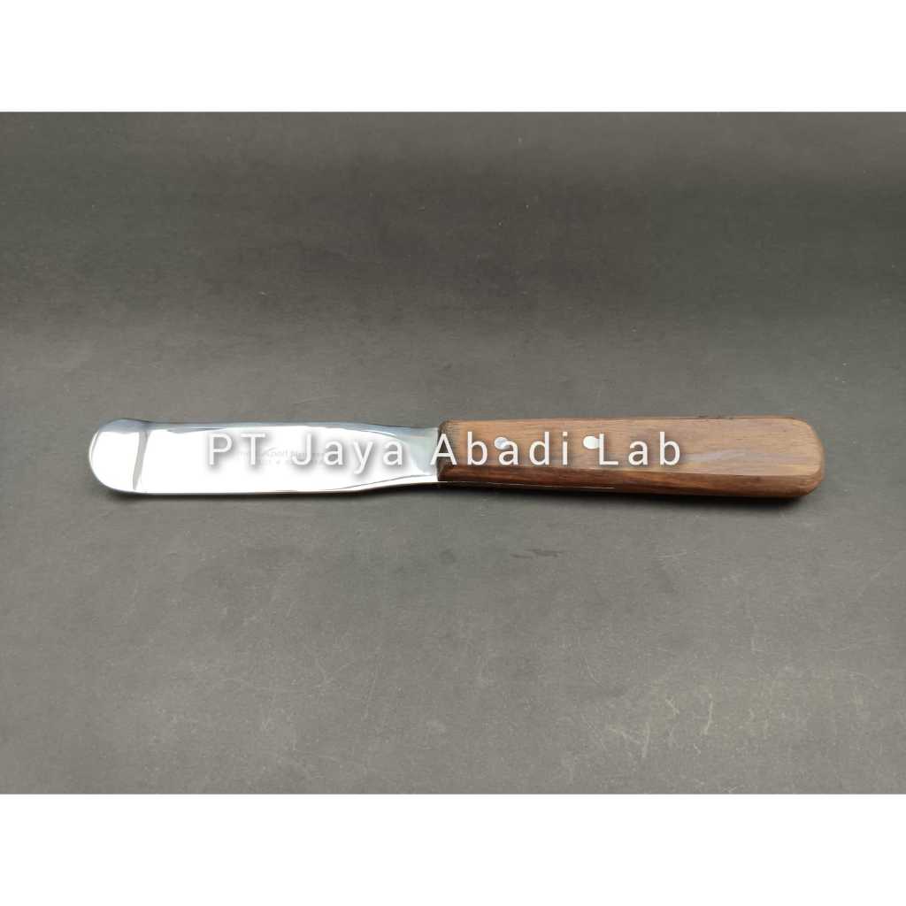 Jual spatula gips gypsum spatle bengkok stainless handle kayu | Shopee ...