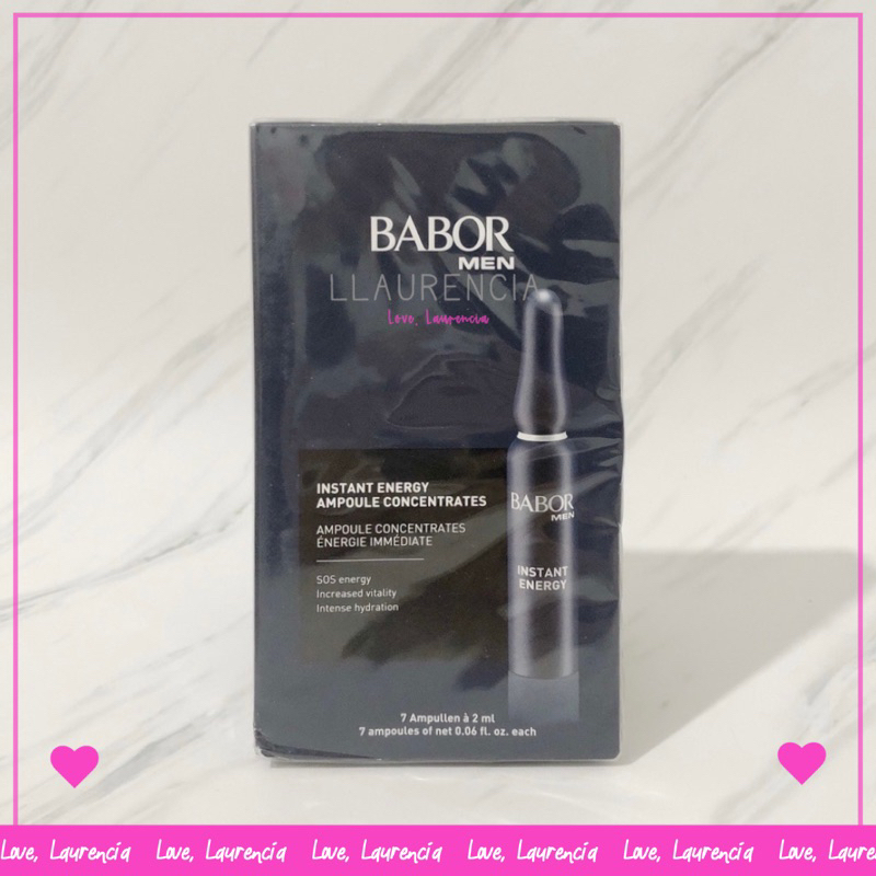 Jual BABOR MEN Instant Energy Ampoule Concentrates Serum / man ...