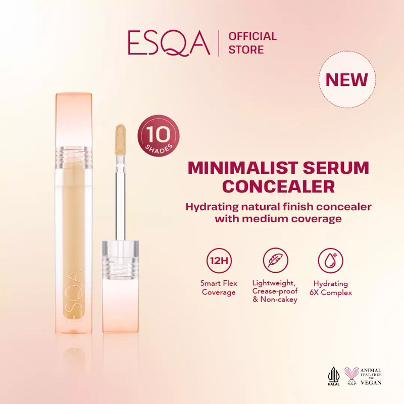 Jual ESQA MINIMALIST SERUM CONCEALER ESQA FLAWLESS LIQUID CONCEALER ...