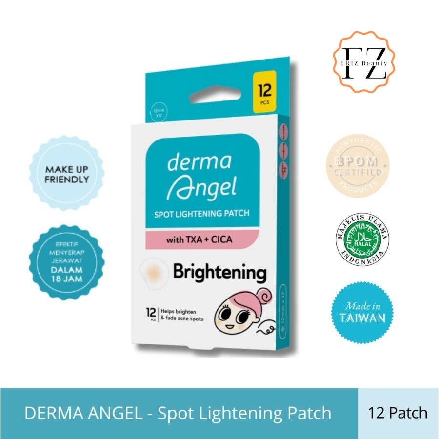 Jual Derma Angel Acne Spot Lightening With TXA + Cica Patch 12pcs ...