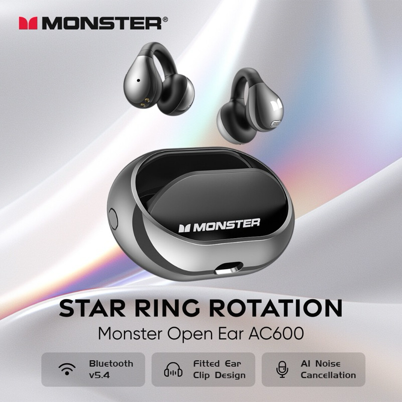 Jual Monster Open Ear AC600 Headset Bluetooth TWS | Shopee Indonesia