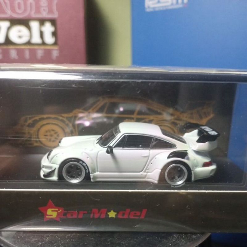 Jual Star Model Porsche RWB 964 (white) | Shopee Indonesia