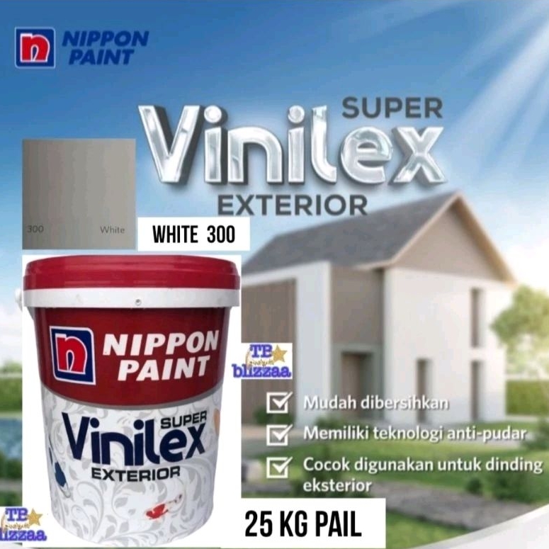 Jual Super Vinilex 25 kg White 300 Putih Super Vinilex Exterior Super ...