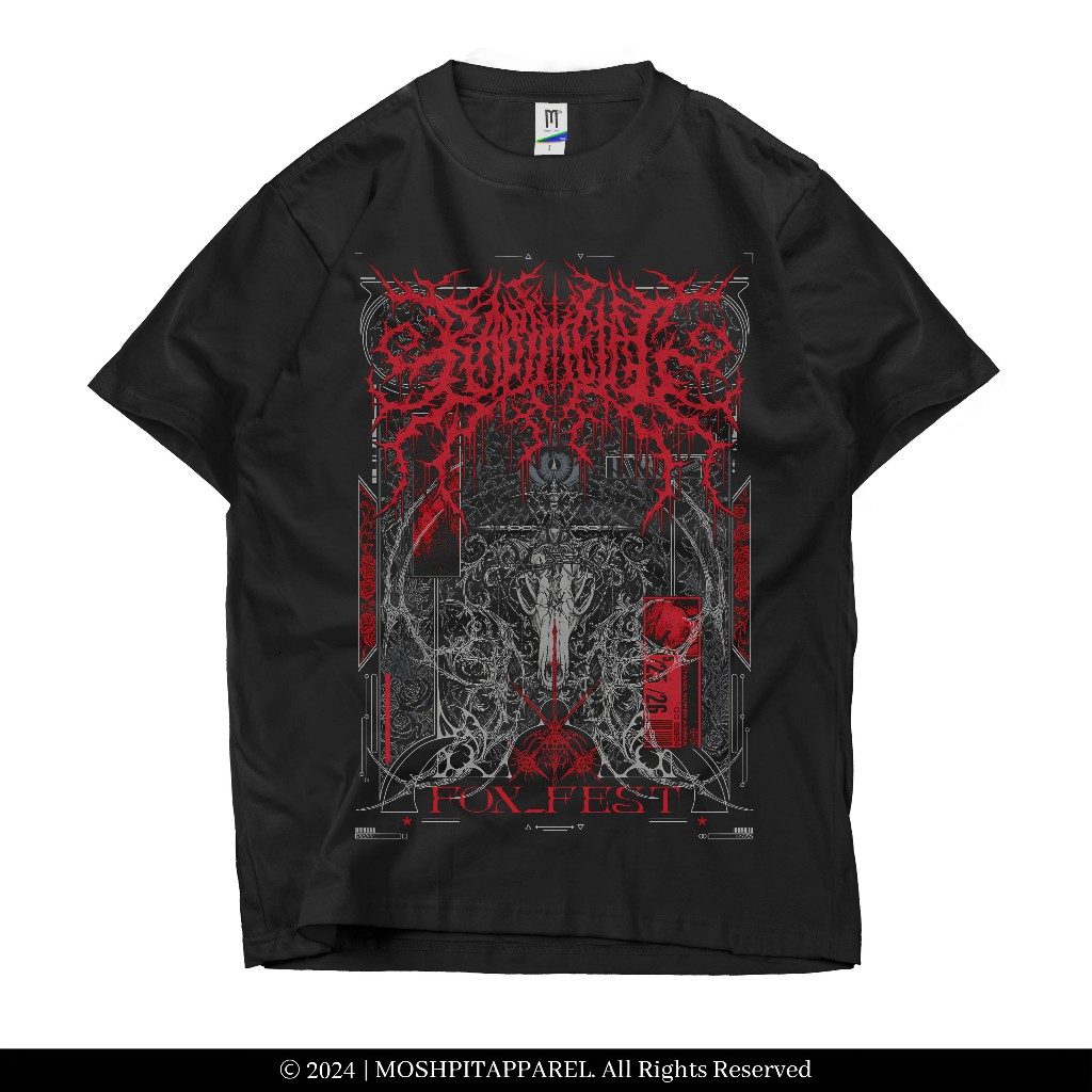 Jual Babymetal - Crimson Rule - T-Shirt | Shopee Indonesia