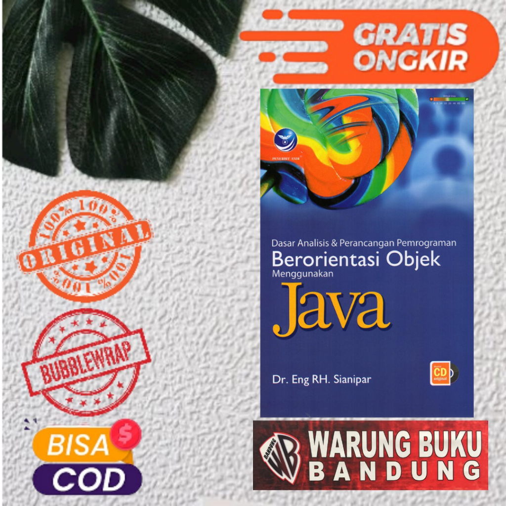 Jual Buku Dasar Analisis & Perancangan Pemrograman Berorientasi Objek ... Jual Buku Dasar Analisis & Perancangan Pemrograman Berorientasi Objek ...