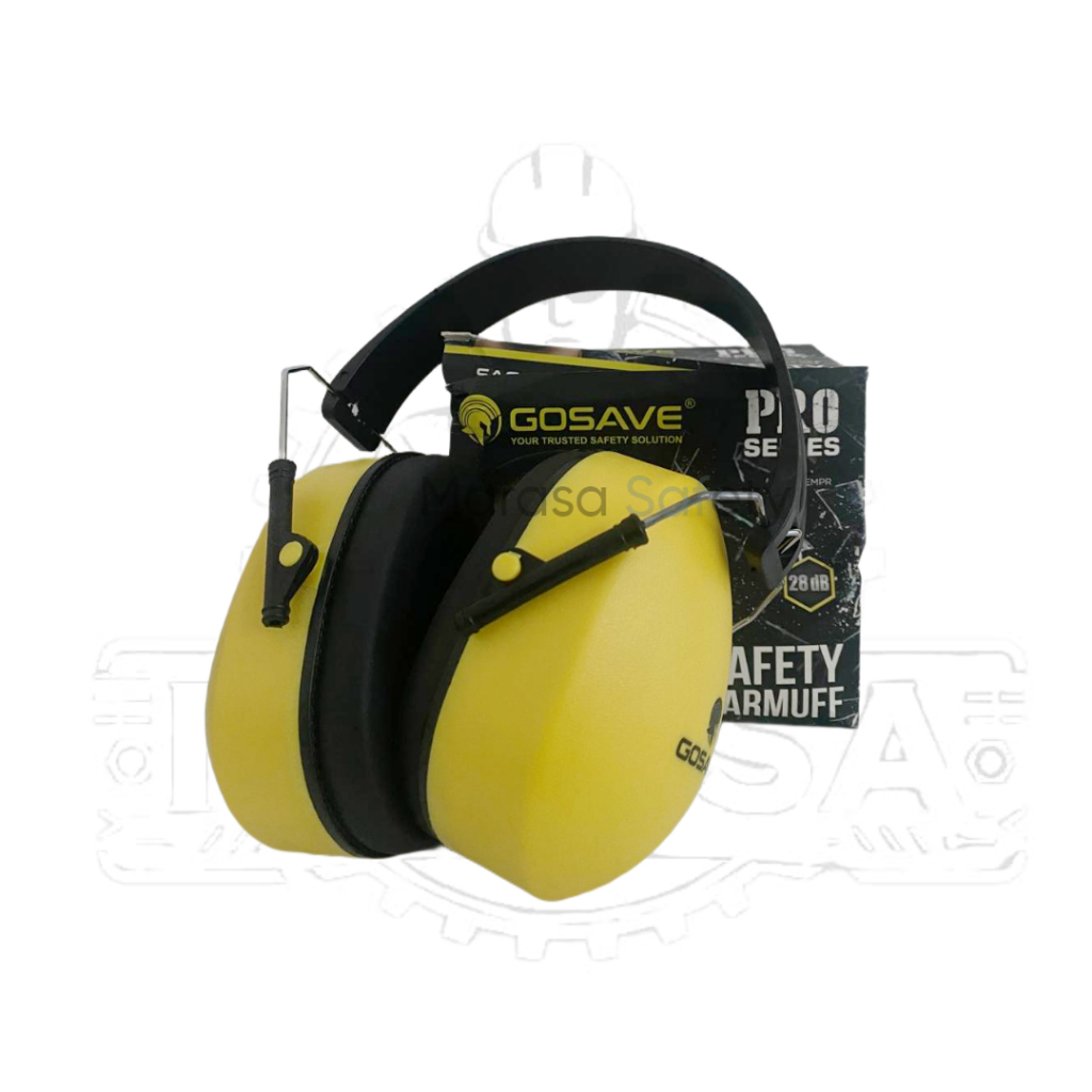 Jual Earmuff Gosave Safety Pro Series 28 dB Penutup Telinga Pelindung ...