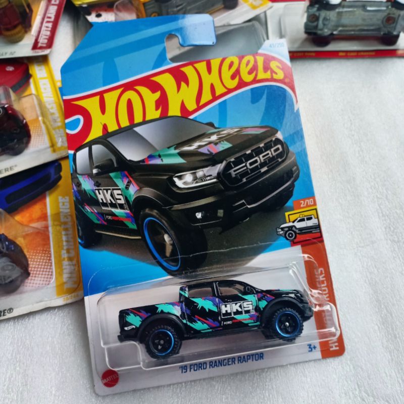Jual Hotwheels 19 Ford ranger raptor HKS | Shopee Indonesia