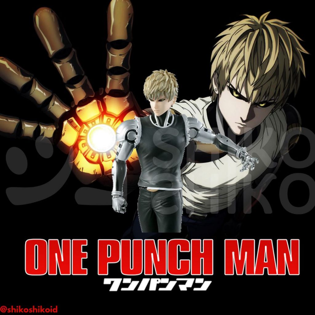 Jual FGopm Figure One Punch Man Genos Cyborg Super Human Action Figur ...