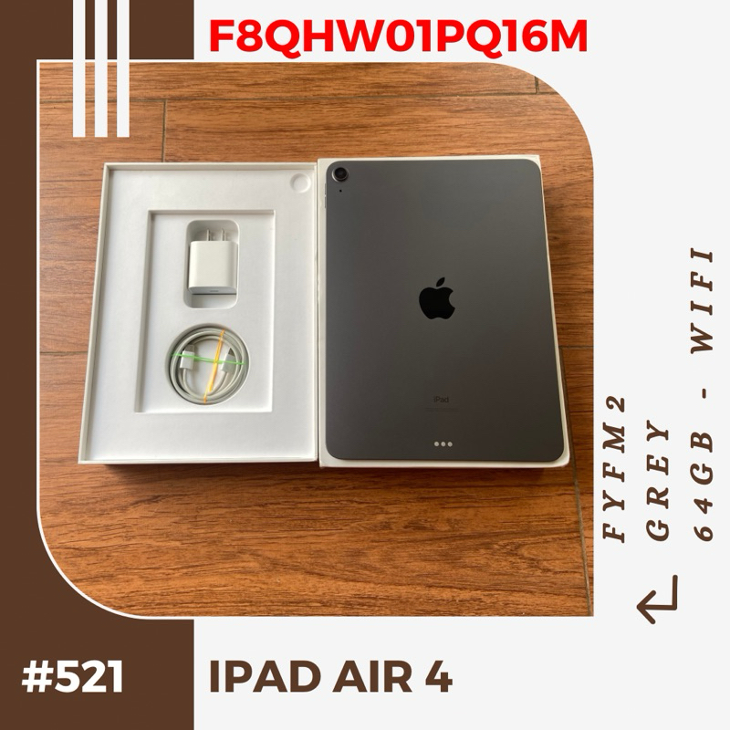 Jual #521 iPad Air 4 CPO GREY 64GB WIFI FEBRUARI 2025 ex inter | Shopee Indonesia