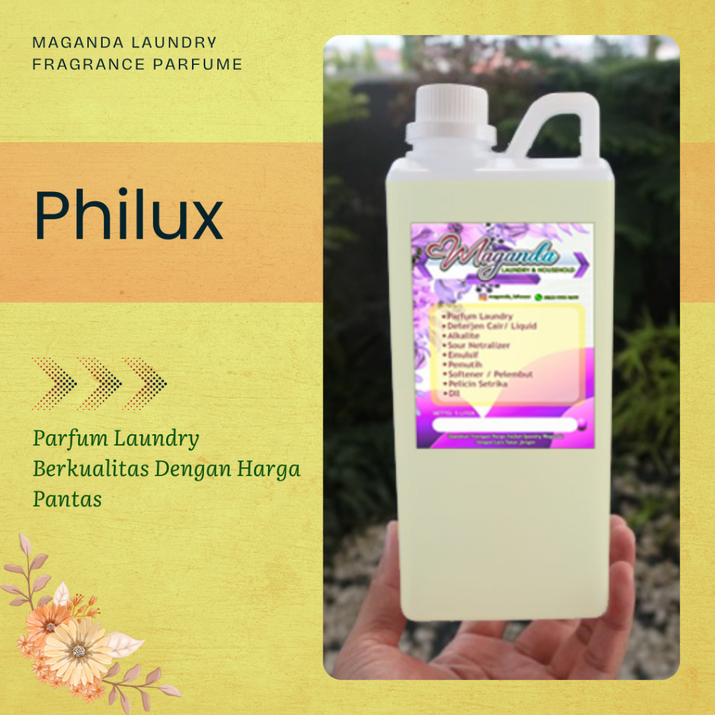 Jual PARFUM LAUNDRY AROMA PHILUX UKURAN 1 LITER (GRADE GOLD, SILVER DAN ...