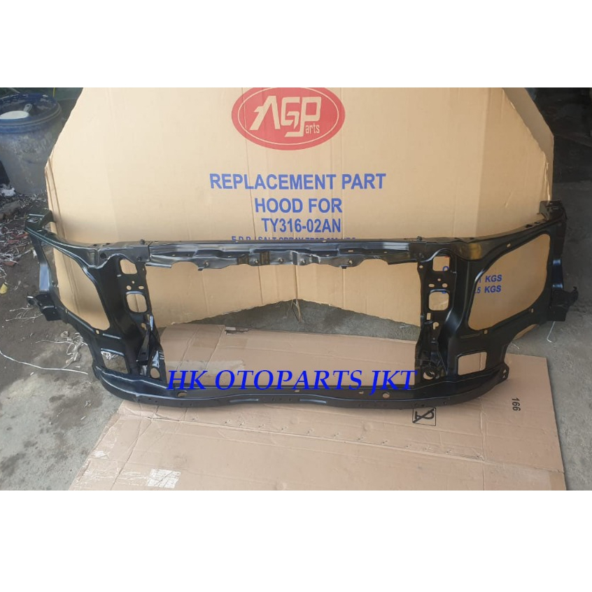 Jual Panel Lampu Radiator Bull Head Depan Fortuner/Hilux Vigo 2005 2006 ...