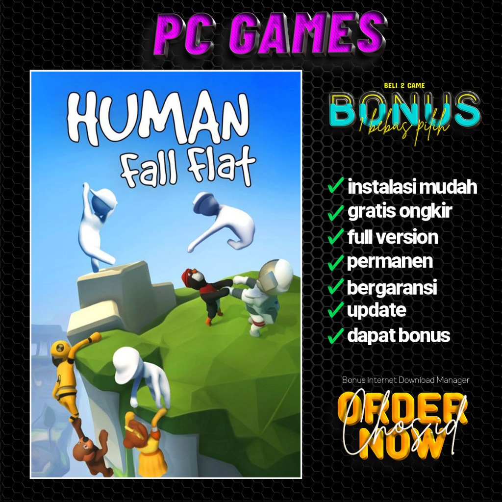 Jual Human Fall Flat | Game PC - Laptop | Shopee Indonesia