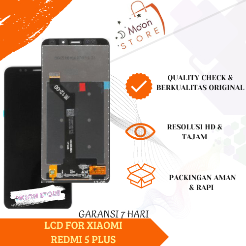 Jual LCD XIAOMI REDMI 5 PLUS / TOUCHSCREEN XIAOMI REDMI 5+ ORIGINAL ...