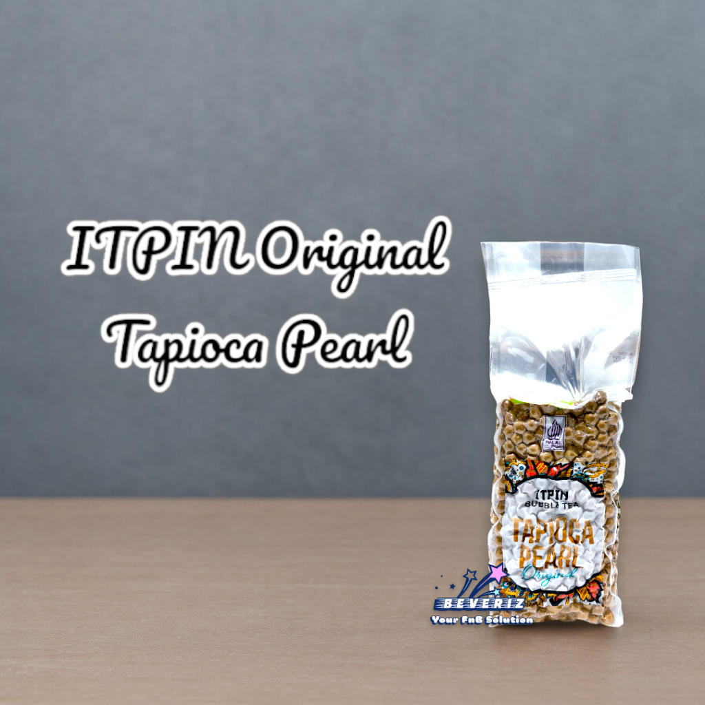 Jual Itpin Original Tapioca Pearl | Topping Minuman Boba Kekinian 1 Kg ...