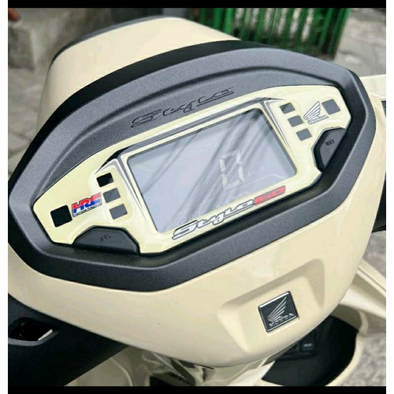 Jual Stiker Resin Timbul 3D Speedometer Honda Stylo | Shopee Indonesia