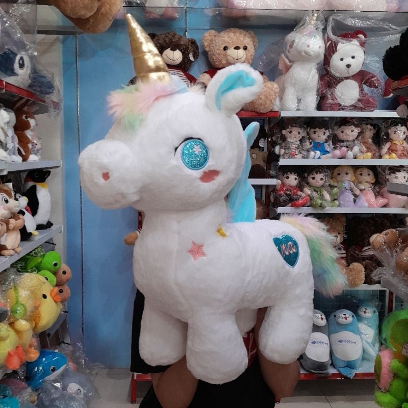Jual Boneka Kuda Unicorn Sayap Premium Bahan Halus Lembut | Shopee ...