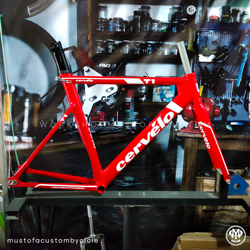Jual Frame Sepeda Fixie Handmade Model Cervelo KW | Shopee Indonesia
