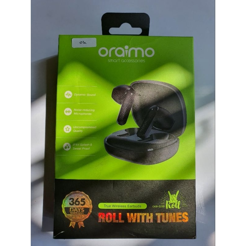 Jual TWS Oraimo Roll with tunes OEB E03D | Shopee Indonesia