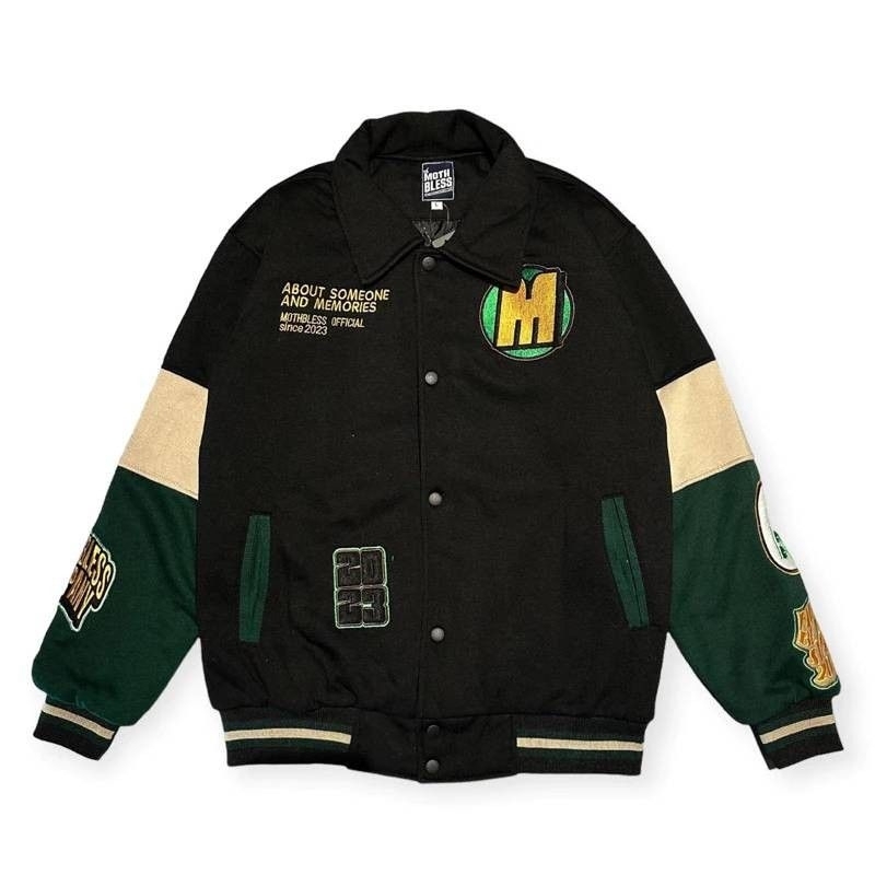 Jual Jaket Varsity Premium Distro Sanshiki Pria dan Wanita | Shopee ...