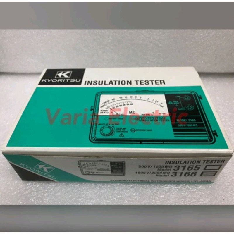 Jual Insulation tester analog ORI (KYORITSU 3166) | Shopee Indonesia
