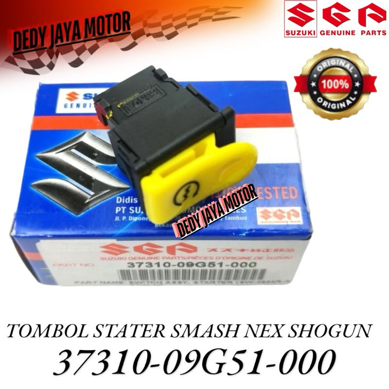 Jual Tombol Stater Nex Karbu Smash Original 37310-09G51-000 Smash Old ...