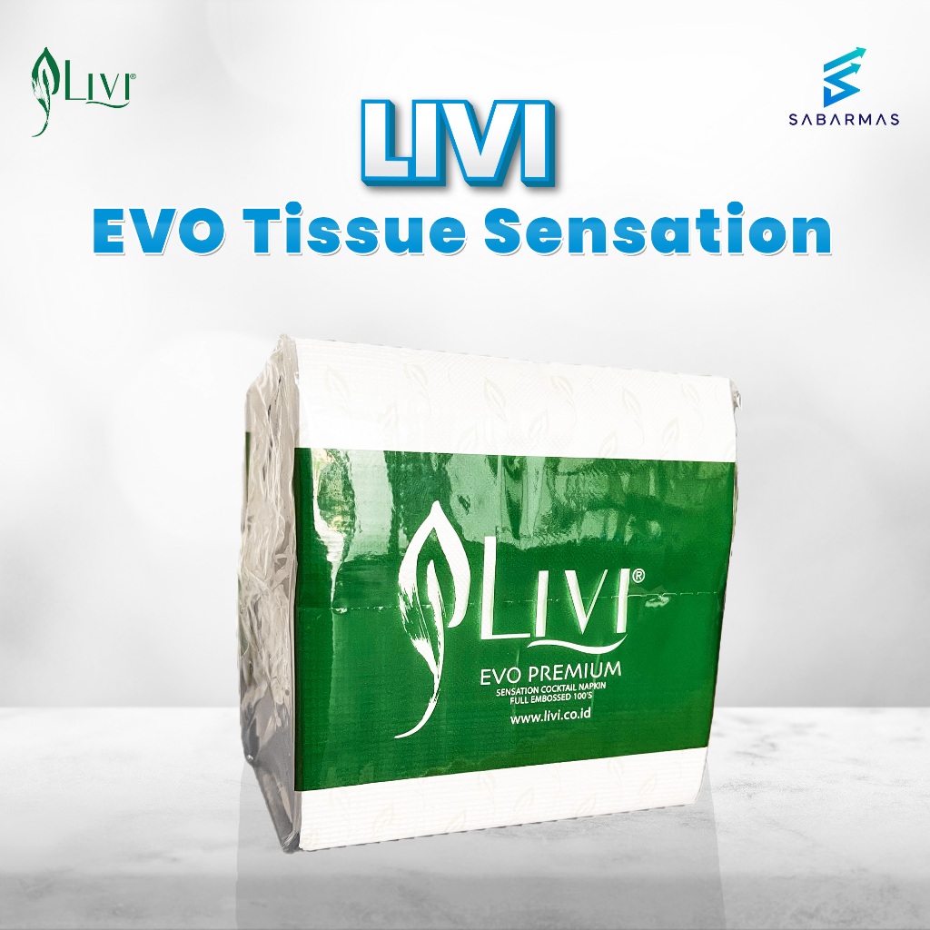 Jual LIVI Tisu EVO Tissue Sensation Tisue Cocktail 100s 2Ply Tissue ...