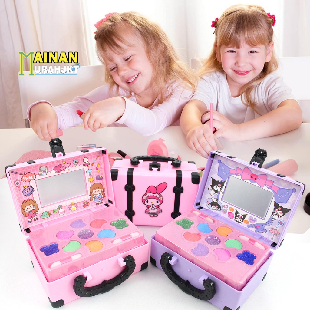 Jual MAINAN ANAK MURAH KOPER MAKE UP KUROMI JM11239 MAINAN SET DANDAN ...