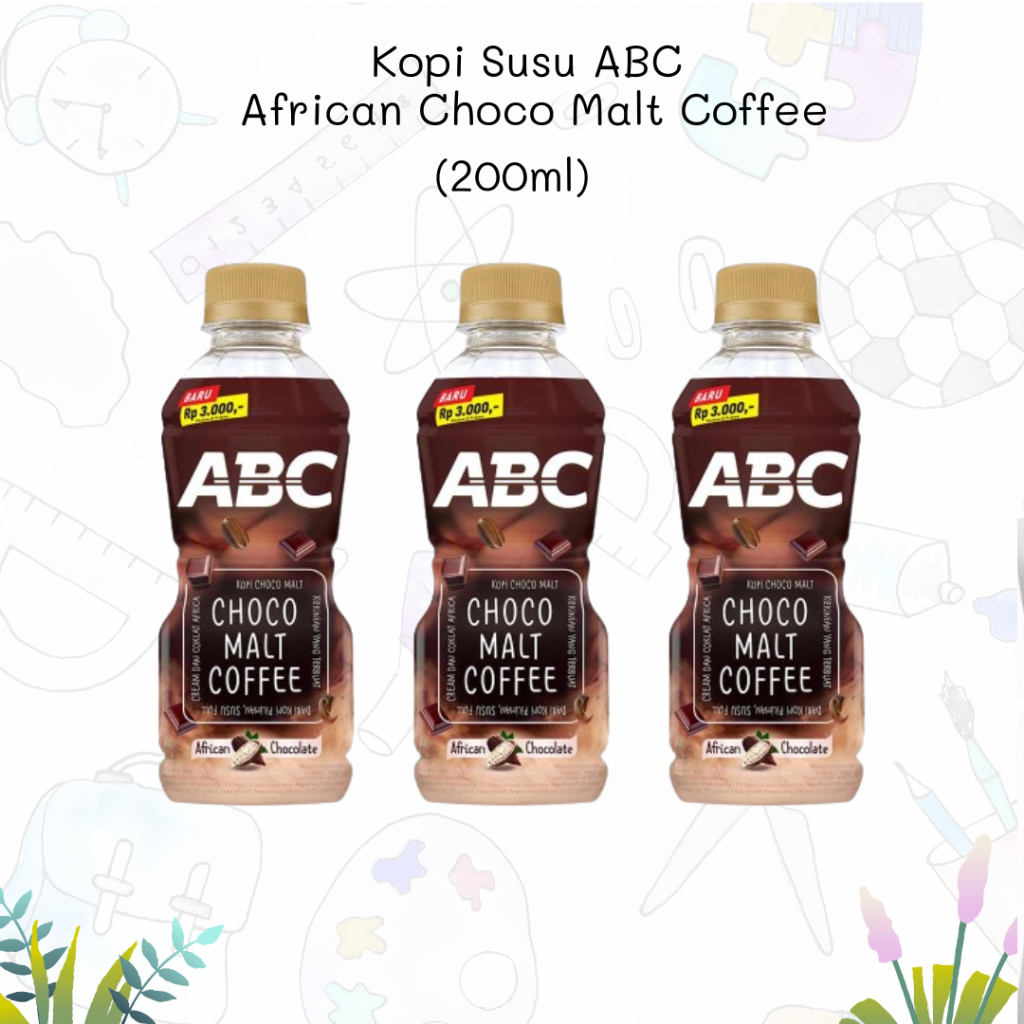 Jual Kopi Susu ABC African Choco Malt Coffee 200ml | Shopee Indonesia