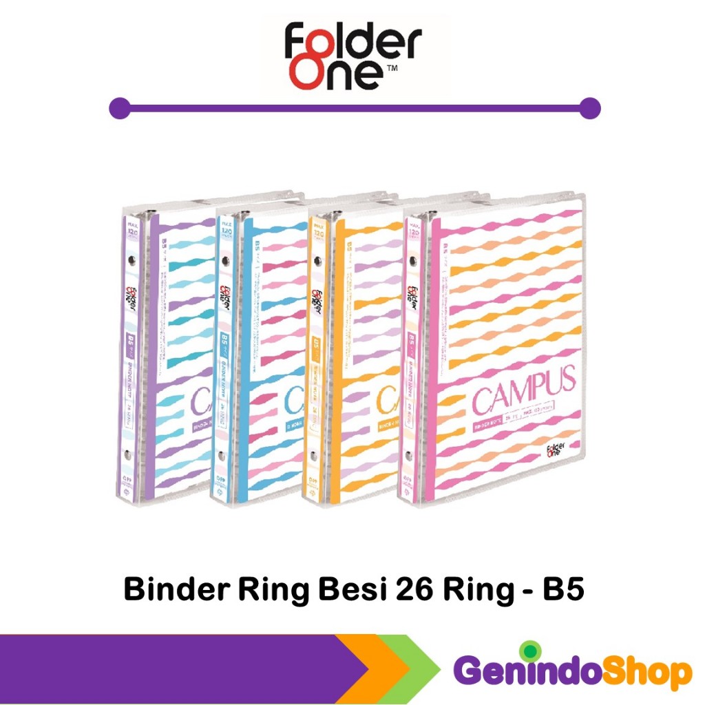 Jual Binder Note B5 Campus Folderone | Shopee Indonesia