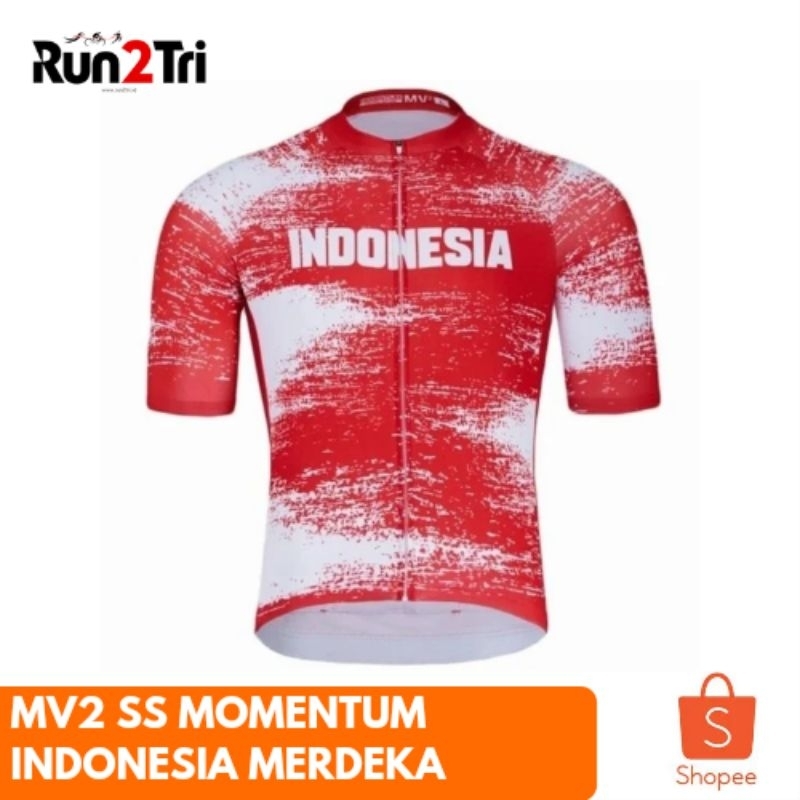 Jual BAJU SEPEDA LENGAN PENDEK MV2 MOMENTUM CYCLING JERSEY - INDONESIA ...
