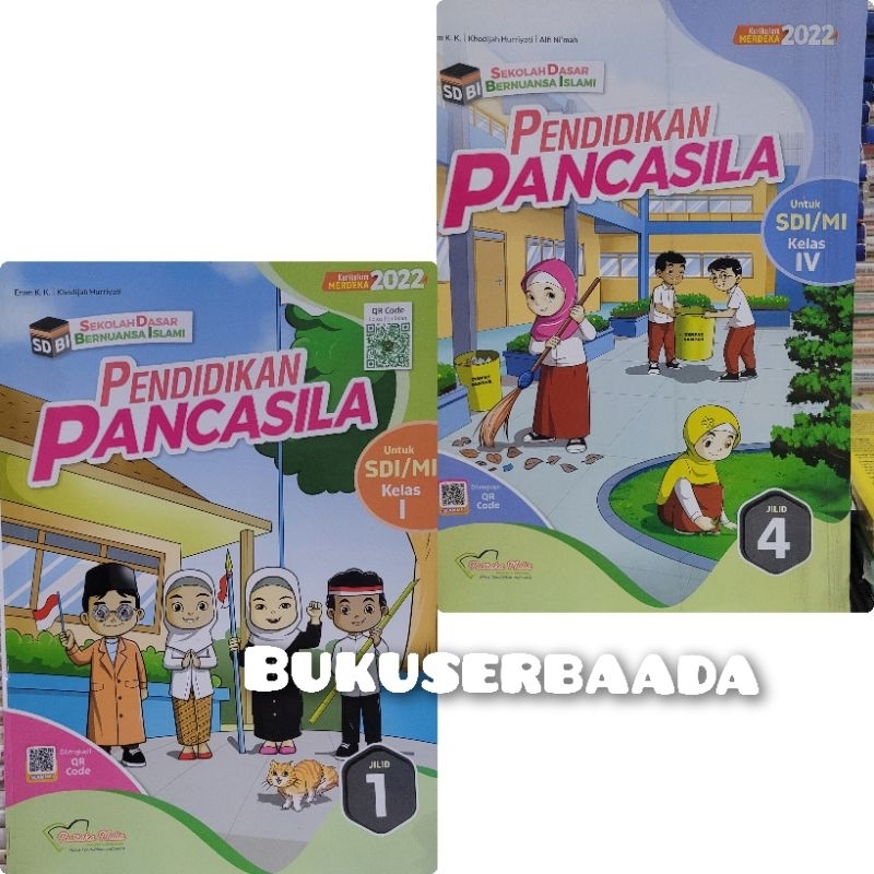 Jual BUKU PUSTAKA MULIA - PENDIDIKAN PANCASILA KELAS 1 4 SD/BI K MERDEKA | Shopee Indonesia