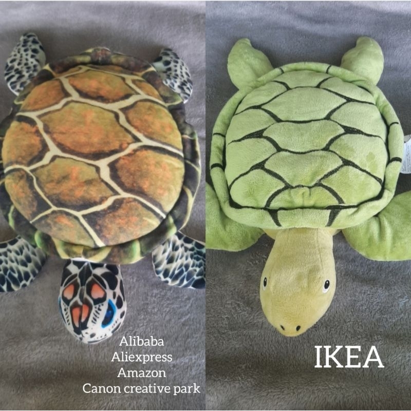 Jual Boneka Kura Kura Penyu Realistic Ikea Original Limited | Shopee ...