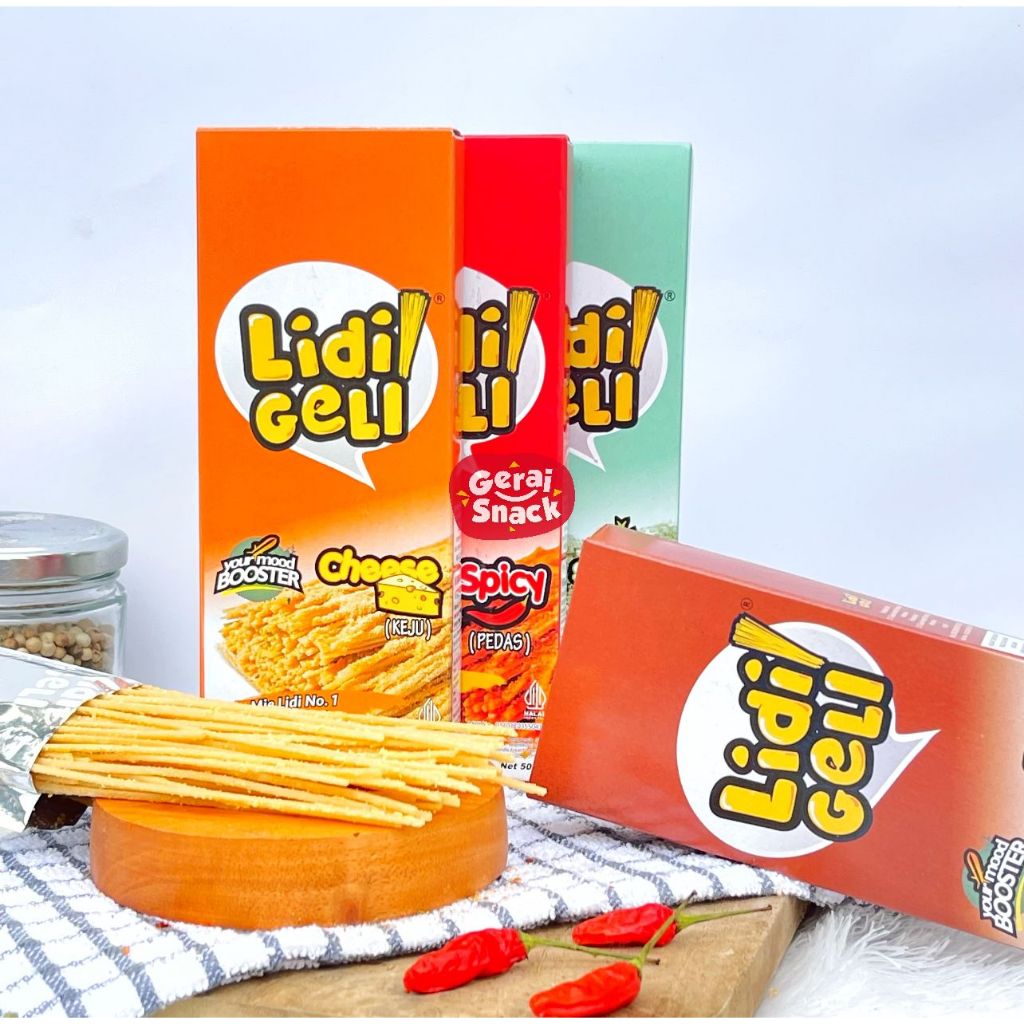 Jual Lidi Geli - Mie Lidi Geli Cemilan Jadoel Kekinian Renyah Lembut ...