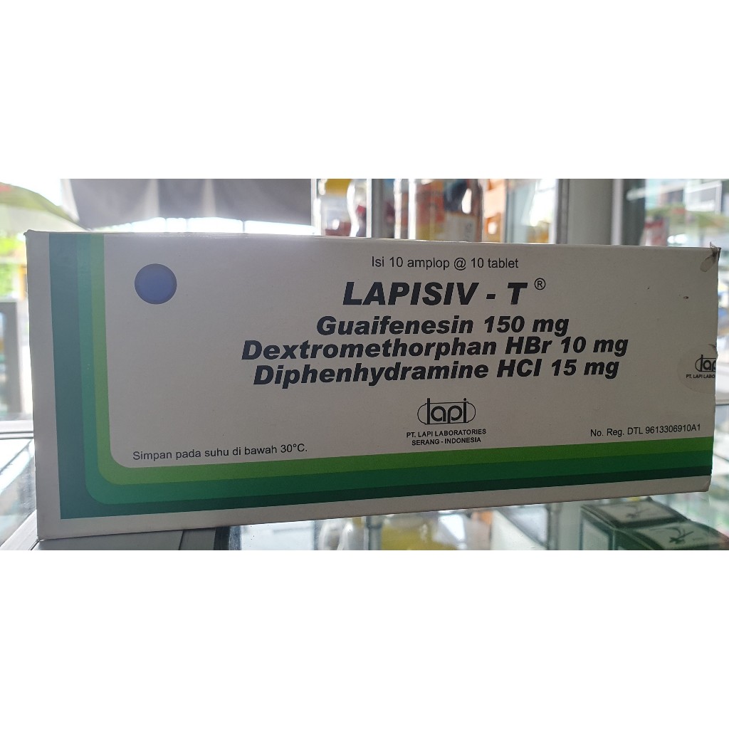Jual Lapisiv-T 10 Tablet - Obat Batuk Pilek Alergi | Shopee Indonesia