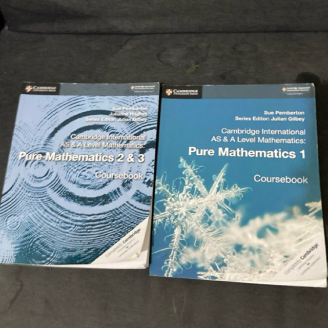 Jual Buku Cambridge AS & A Level Mathematics Pure Mathematics 1 , 2&3 ...