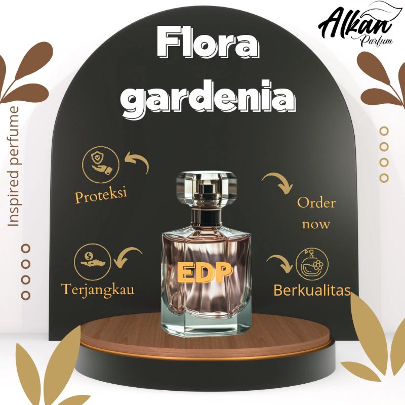 Jual parfum murah GUCCI FLORA GARDENIA BY ALKAN PARFUM, KEMASAN BOTOL ...