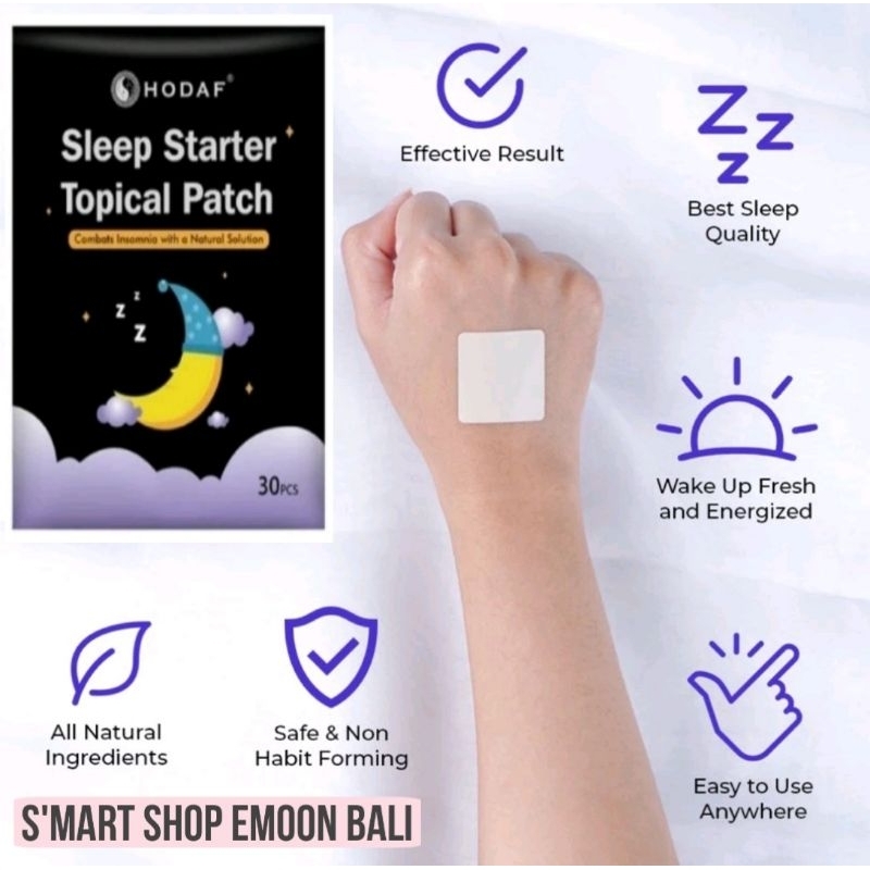 Jual Sleep Starter Topical Melantonin Patch Original | Shopee Indonesia